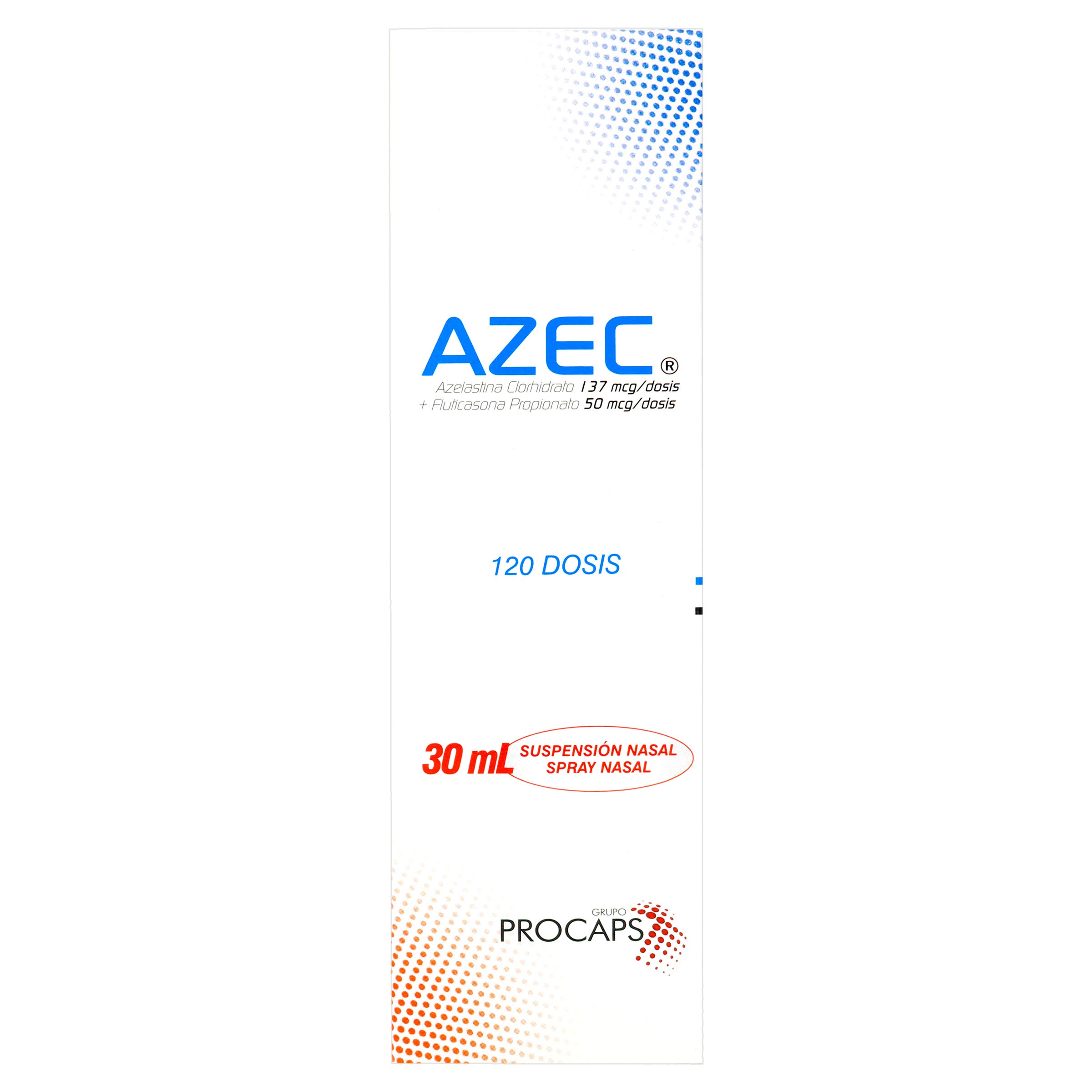 AZEC SUSPENSION 120 DOSIS SPRAY NASAL PC - (CCC) | Uno A Droguerias