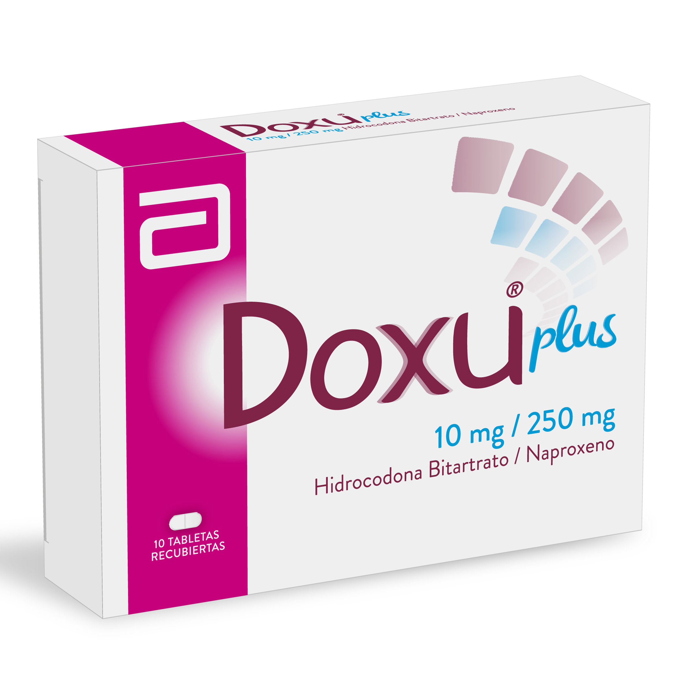 DOXU PLUS 10_250MG 10 TABLETAS | Uno A Droguerias