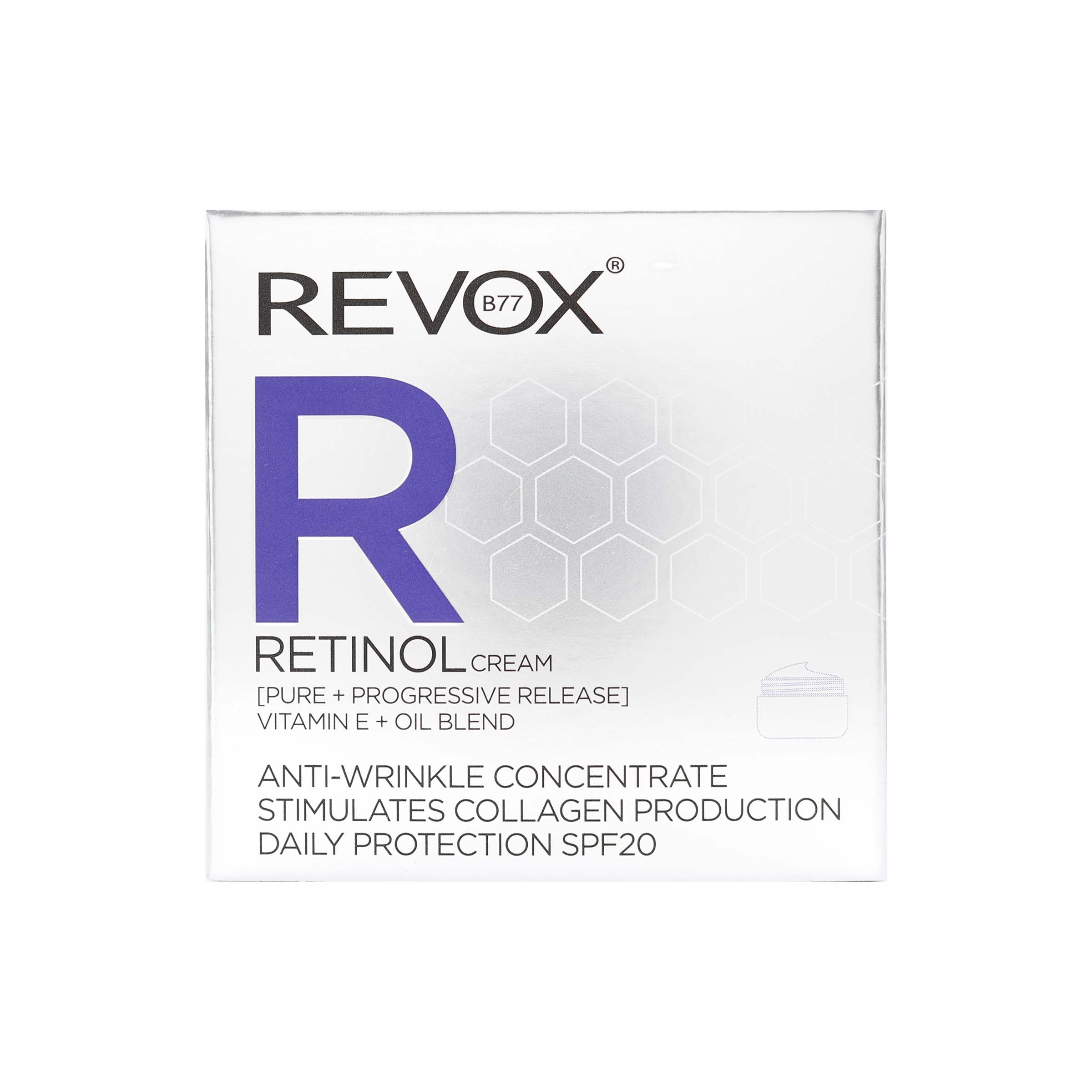 CREMA REVOX R ANTIEDAD SPF20 50 ML | Uno A Droguerias