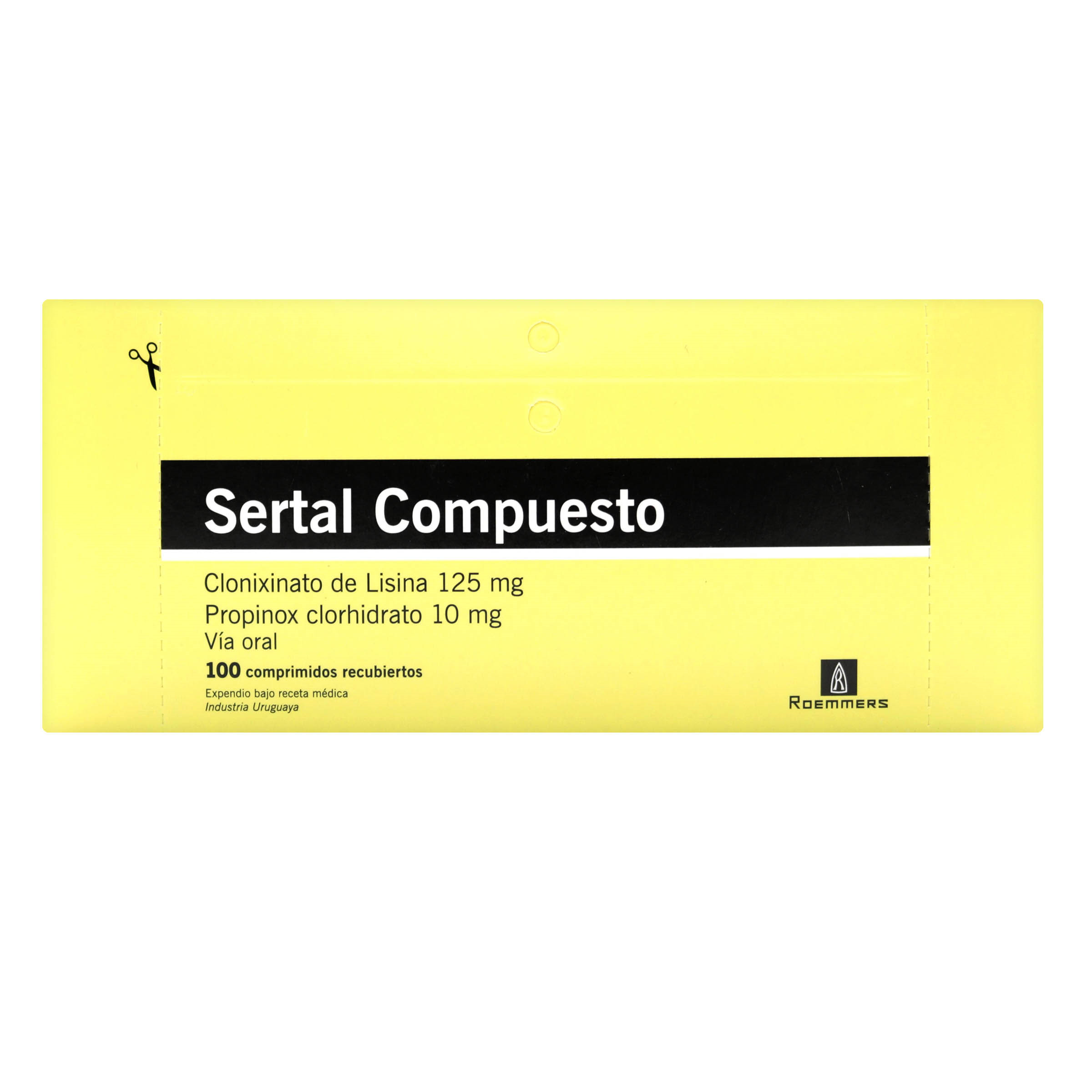 (F) SERTAL COMPUESTO 100 COMPRIMIDOS - 2 UNIDADES | Uno A Droguerias