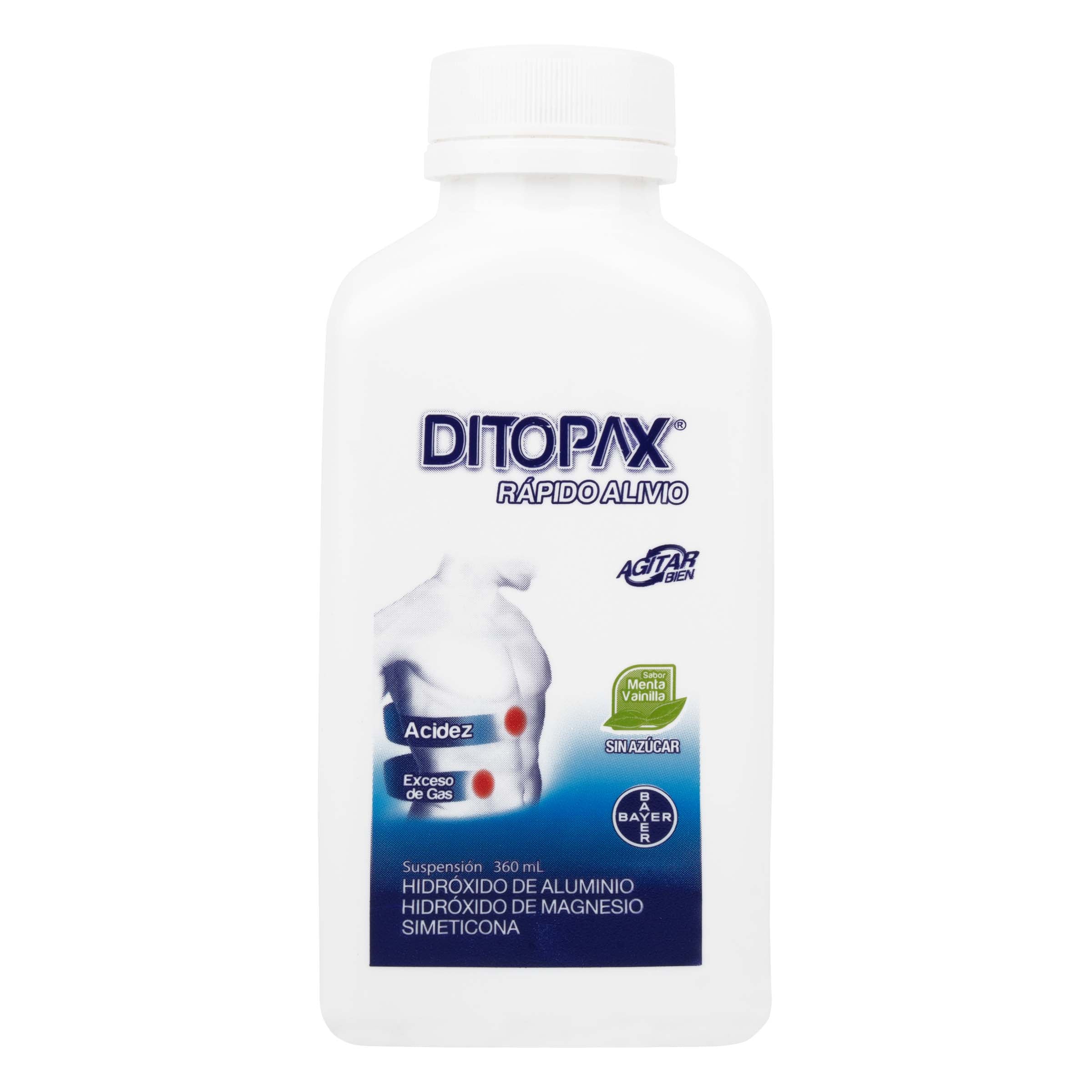DITOPAX LIQUIDO MENTA VAINILLA 360 ML | Uno A Droguerias