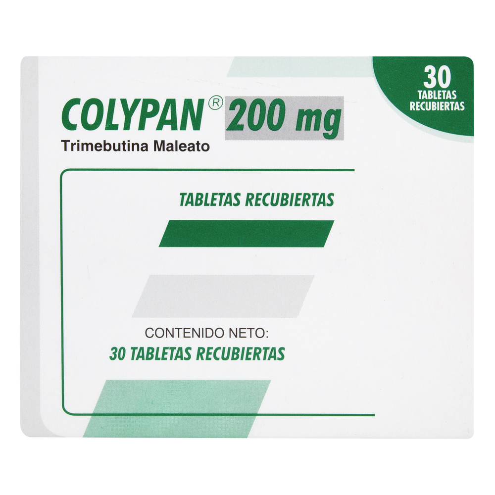 COLYPAN 200 MG 30 TABLETAS | Uno A Droguerias