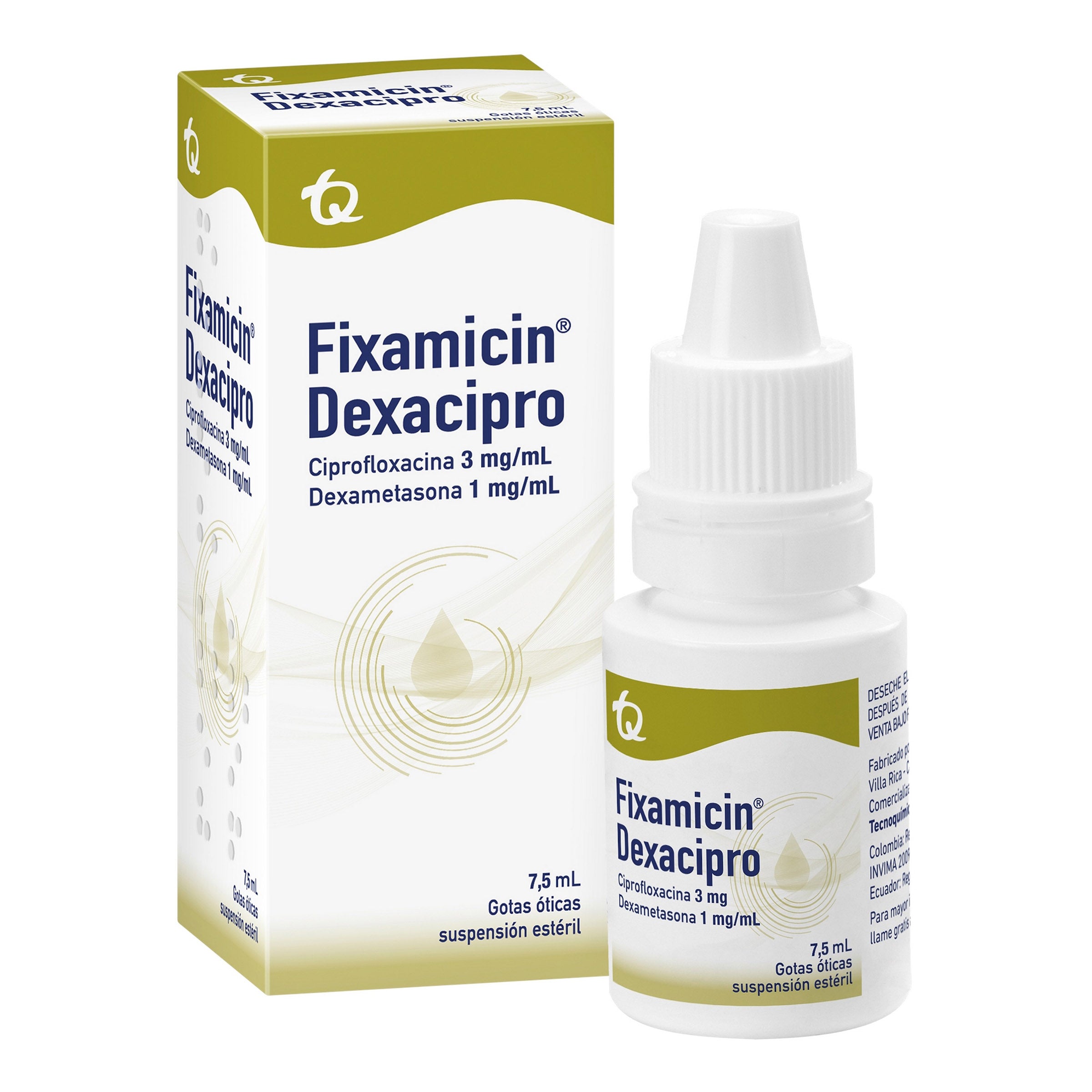 FIXAMICIN DEXACIPRO GOTAS 7.5 ML | Uno A Droguerias