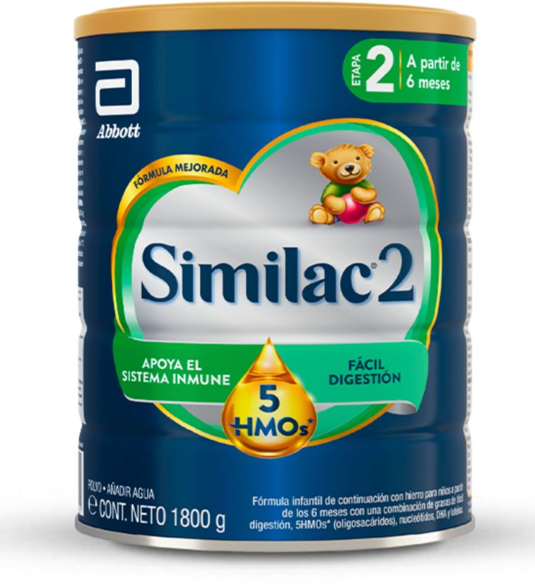 SIMILAC 2 5HMOS 1800 GR | Uno A Droguerias