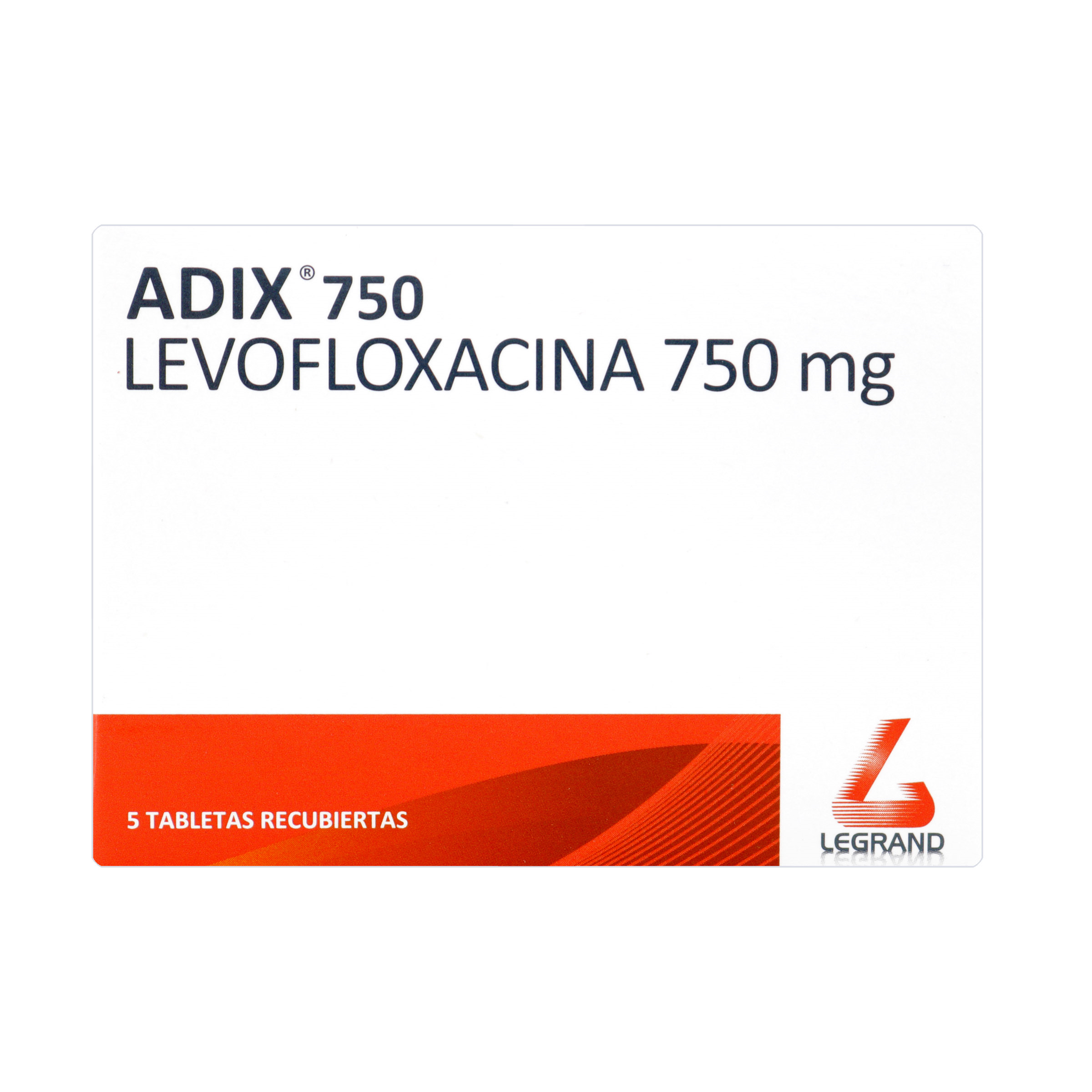 ADIX 750 MG 5 TABLETAS | Uno A Droguerias