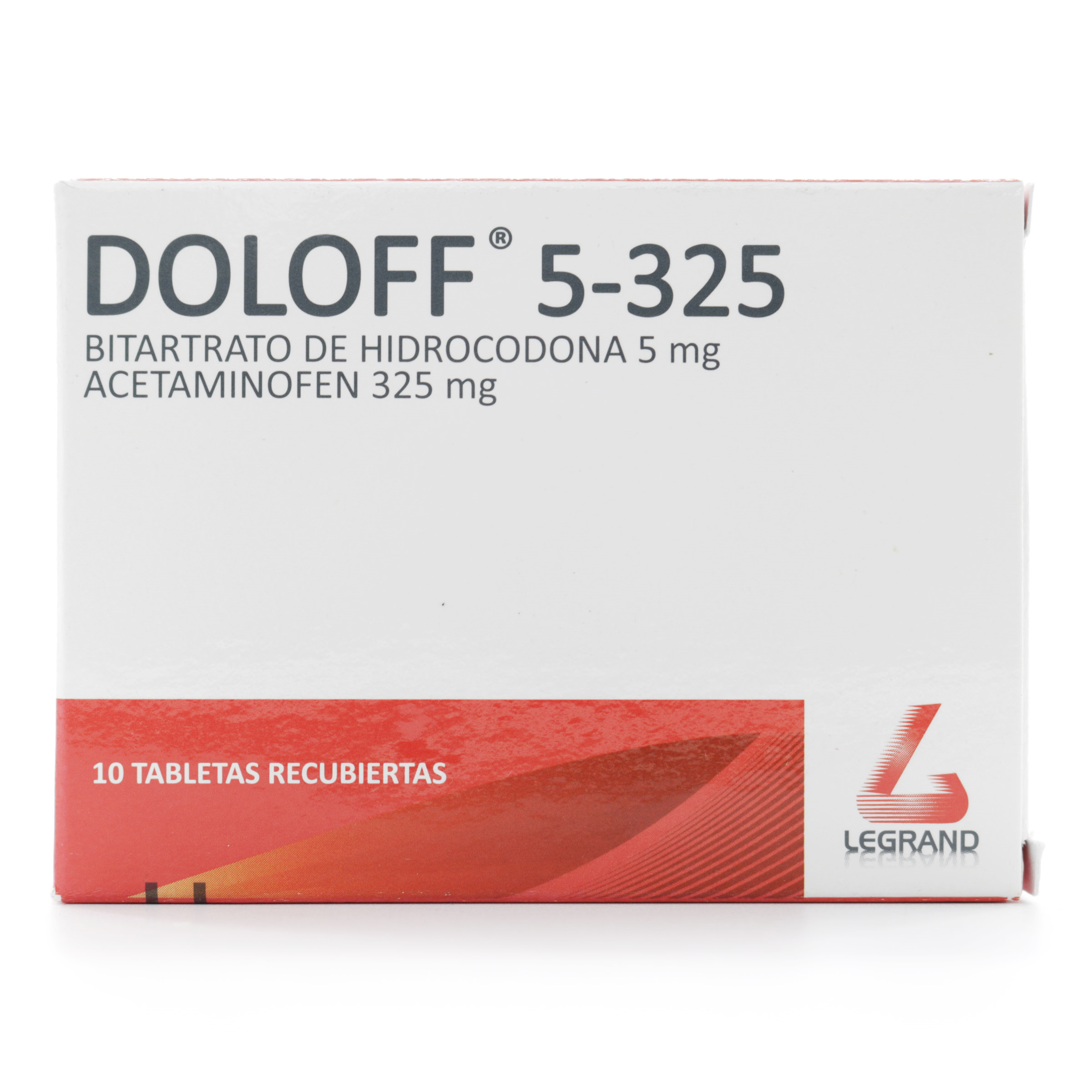 DOLOFF 5-325 10 TABLETAS | Uno A Droguerias