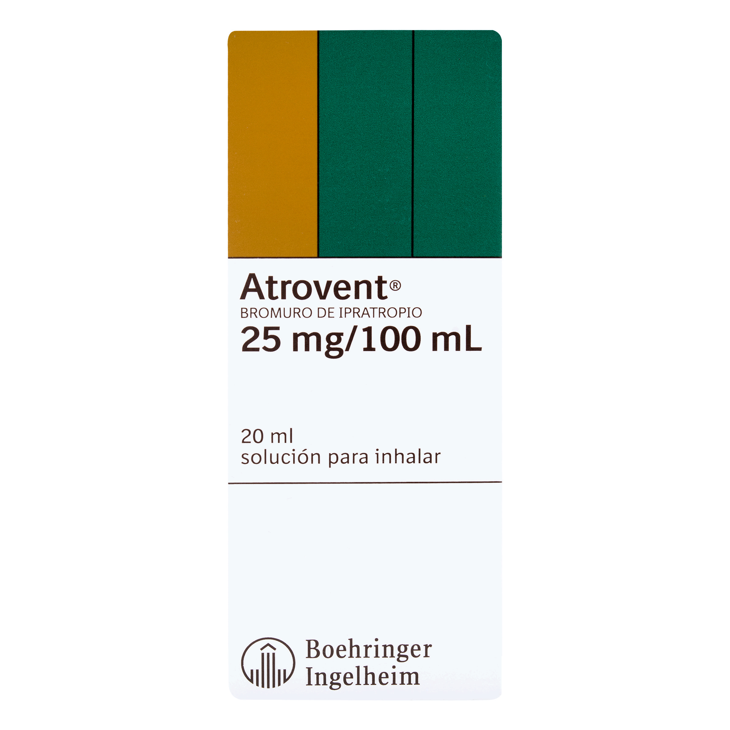 ATROVENT 0.025% 20 ML SOLUCION INHALADOR | Uno A Droguerias