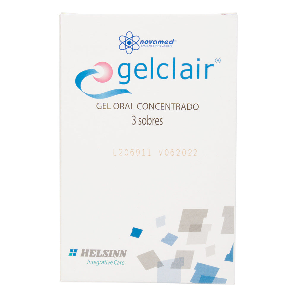 GELCLAIR GEL ORAL 3 SOBRES | Uno A Droguerias