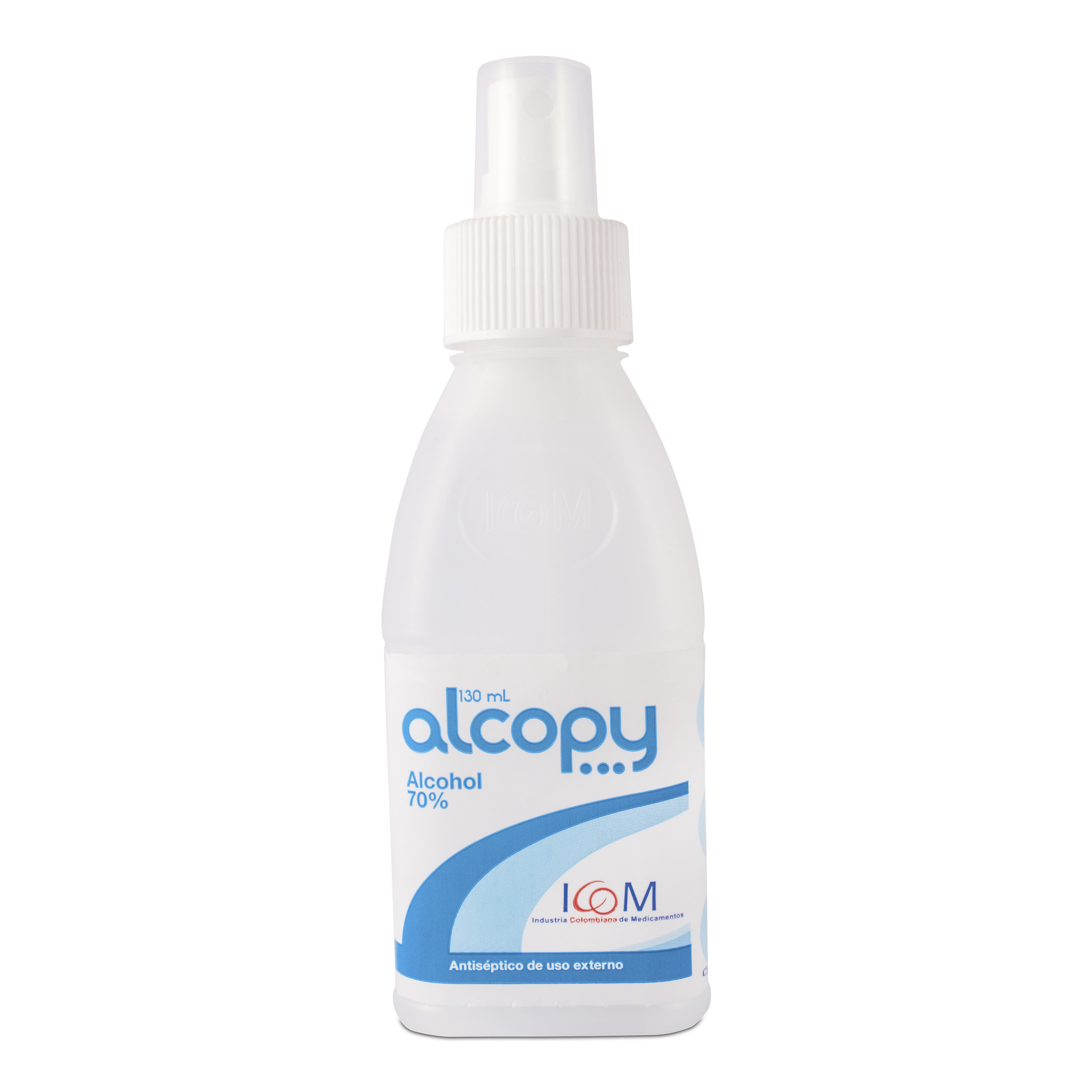 ALCOHOL ANTISEPTICO ALCOPY 130 ML SPRAY - (LR) | Uno A Droguerias