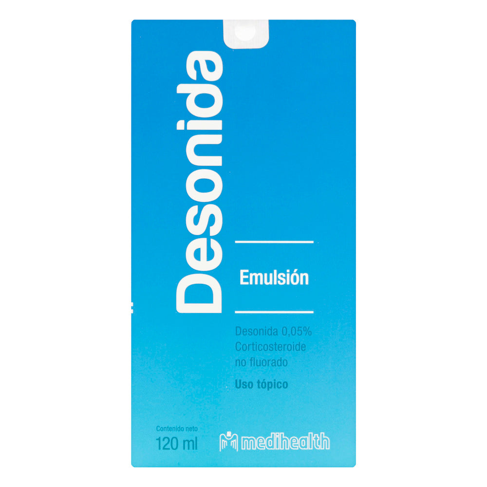 DESONIDA 0.05% EMULSION 120 ML (M) | Uno A Droguerias