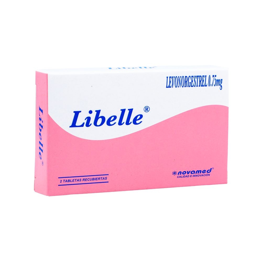 LIBELLE (LEVONOGESTREL) 2 TABLETAS | Uno A Droguerias
