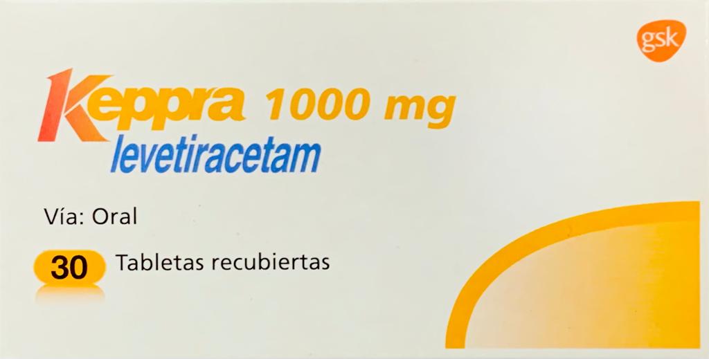 KEPPRA 1000 MG 30 TABLETAS (SC) | Uno A Droguerias