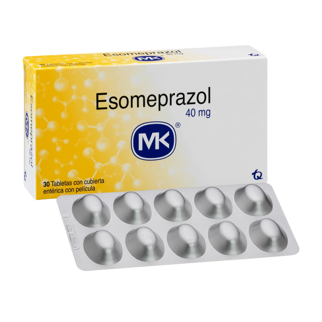 (F) ESOMEPRAZOL 40 MG 30 TABLETAS MK - 10 UNIDADES | Uno A Droguerias