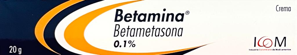 BETAMINA 0.1% CREMA 20 GR ICOM | Uno A Droguerias
