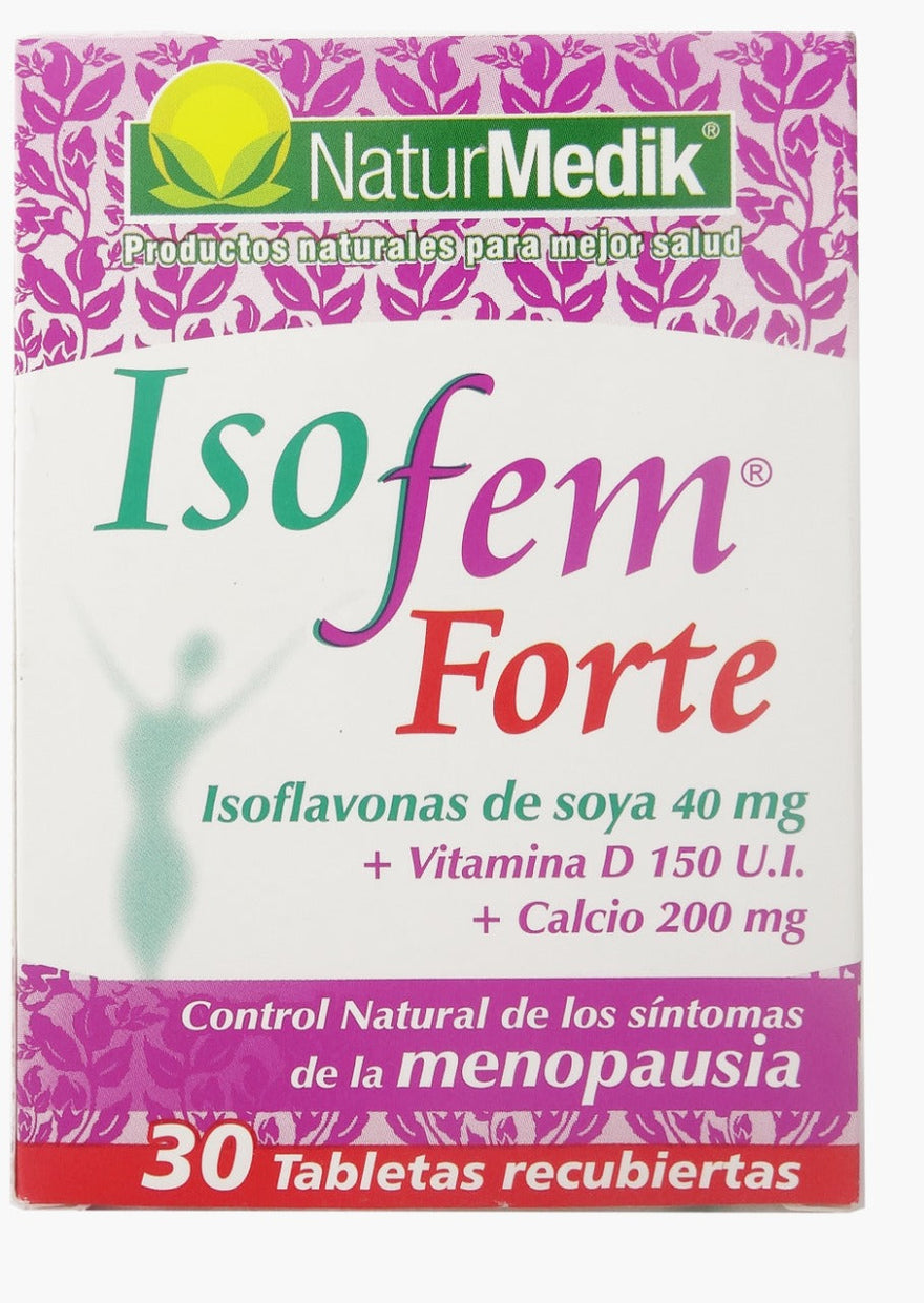 ISOFEM FORTE 30 TABLETAS | Uno A Droguerias