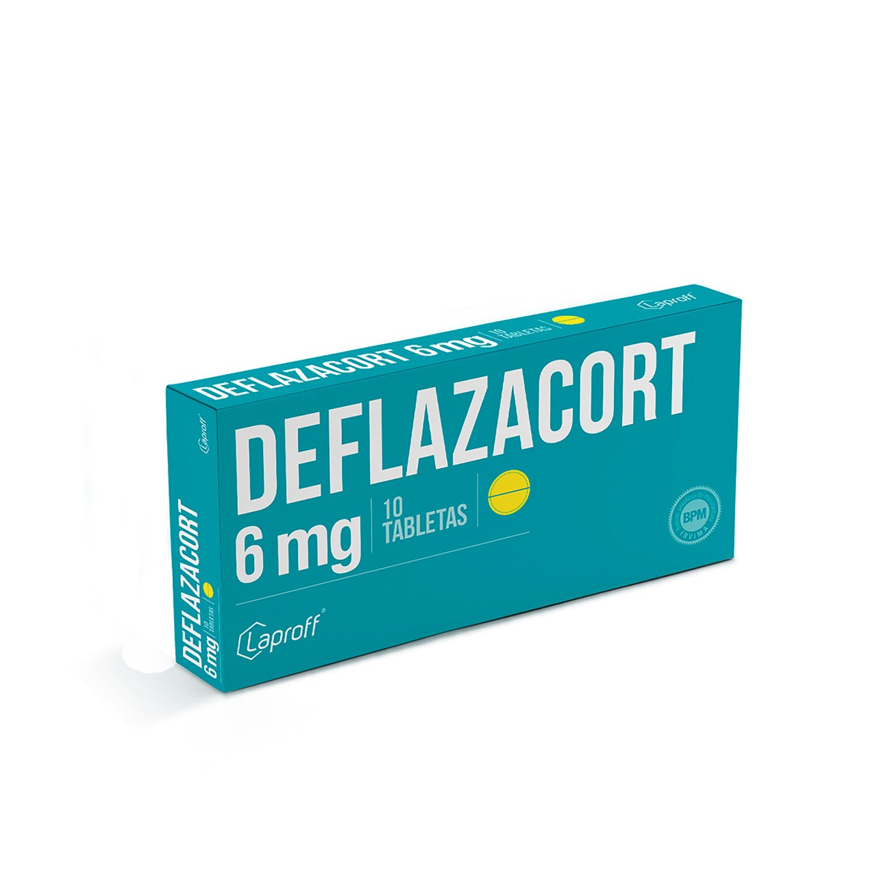 DEFLAZACORT 6 MG 10 TABLETAS LP | Uno A Droguerias